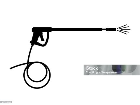 Pressure Washer Gun Icon Vector Stock Illustration Download Image Now