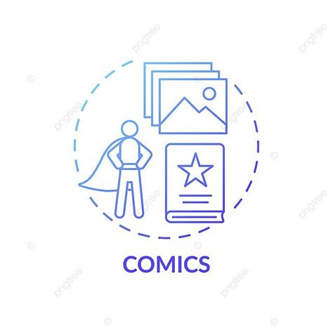 Comics Concept Icon Complex Elearning Gradient Vector Complex