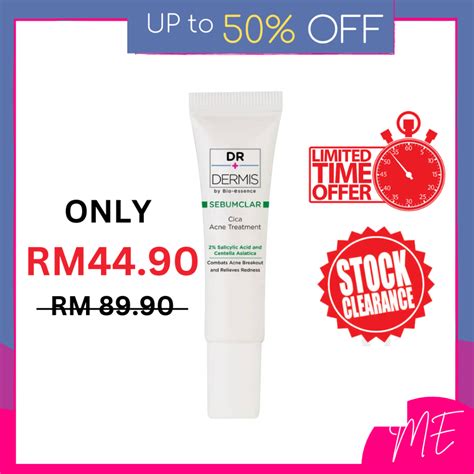 Dr Dermis Cica Acne Gel 15g Shopee Malaysia