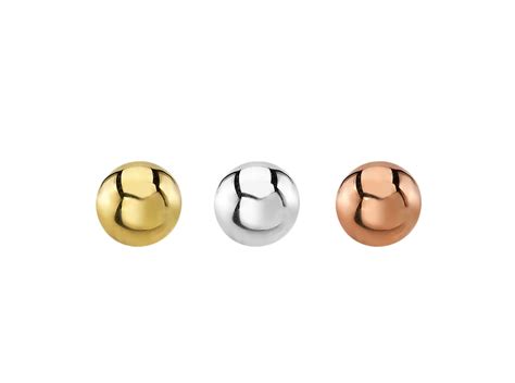 Bead Bvla Gold Bead Attachment The Rookery Body Piercing
