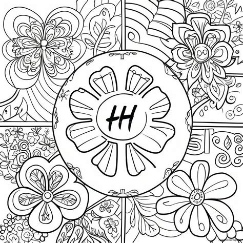 Free Printable 4 H Coloring Pages