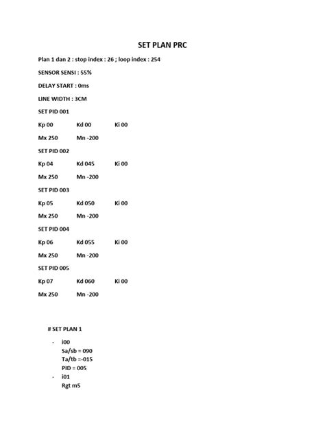 Set Plan Prc Download Free Pdf Automation Computer Engineering