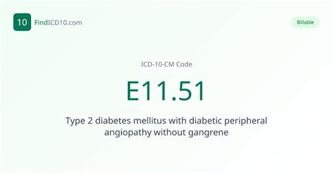 Type 2 Diabetes Mellitus With Diabetic Peripheral Angiopathy Without