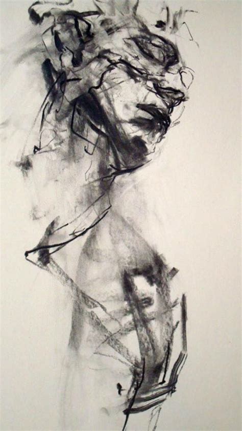 Drawing Simple Houtskool Kunst Houtskooltekeningen Portret Schetsen