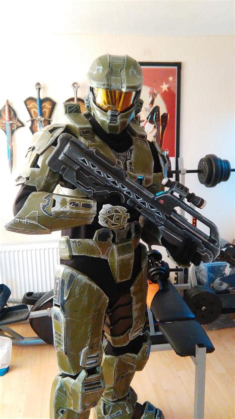Halo Master Chief Cosplay 2 By Davidjamesarmsby On Deviantart