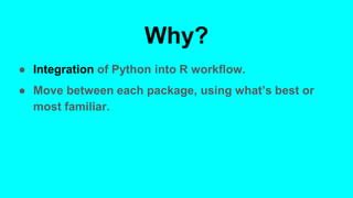 Calling Python From R PPT