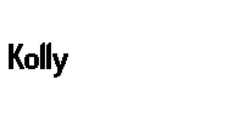 Kolly In Use Fonts In Use