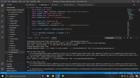 React Native Unable To Resolve Module `screensauthscreen` From