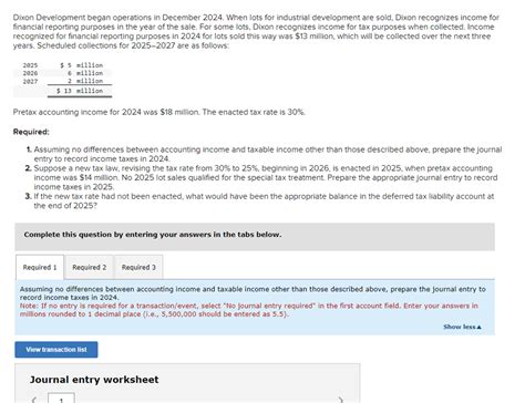 Solved Requiredassuming No Differences Between Accounting