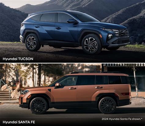 Hyundai Tucson Hybrid Vs Hyundai Santa Fe Hybrid Specs