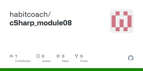 Github Habitcoach Csharp Module