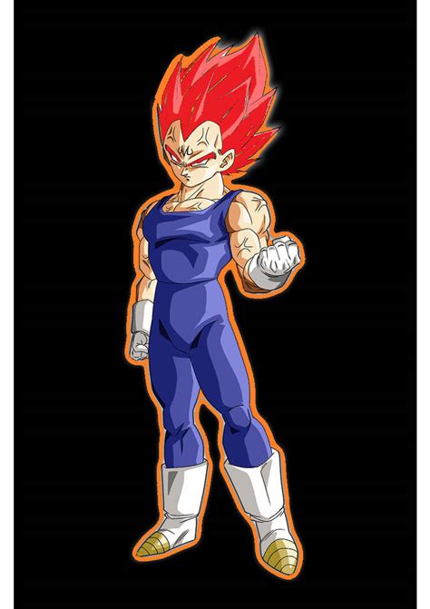 Majin Vegeta Super Saiyan God By Greengreen11 On Deviantart