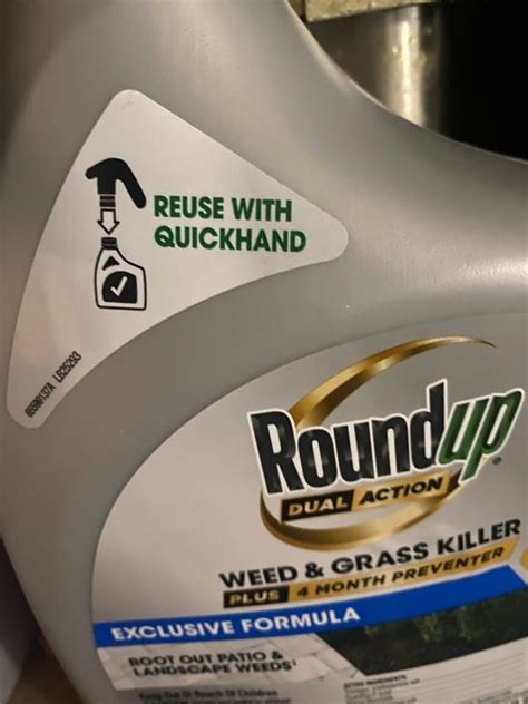 Roundup Dual Action Weed Grass Killer Plus 4 Month Preventer 507 Fl
