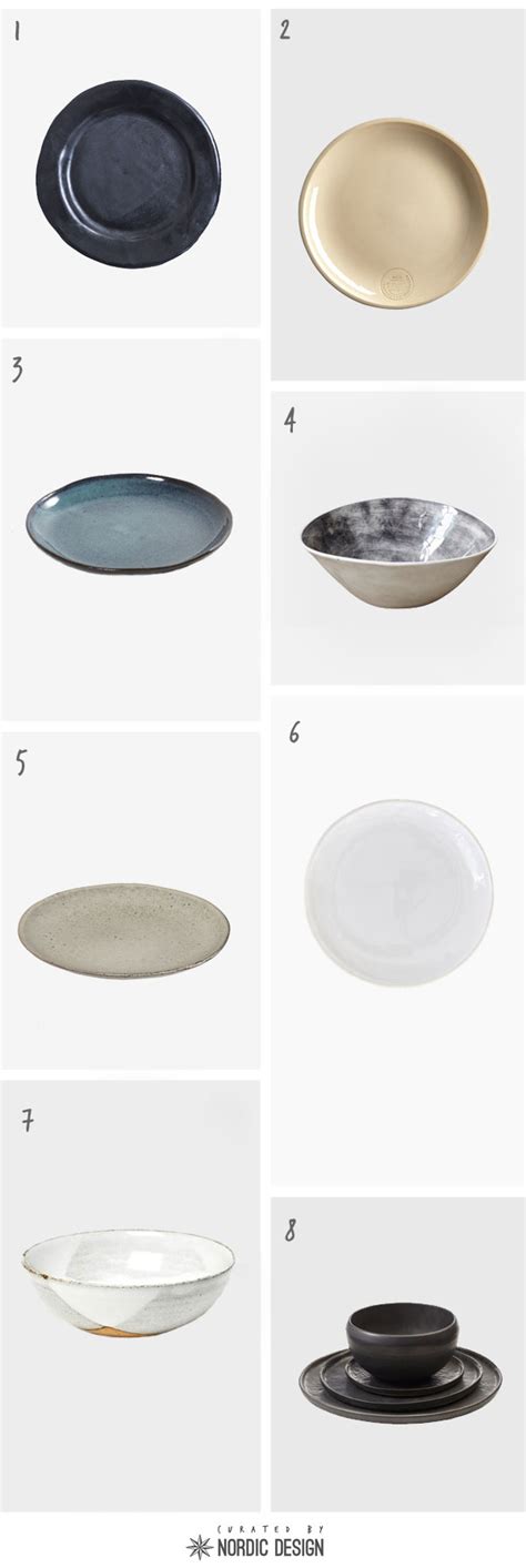 8 Beautiful And Rustic Ceramic Tableware Nordic Design