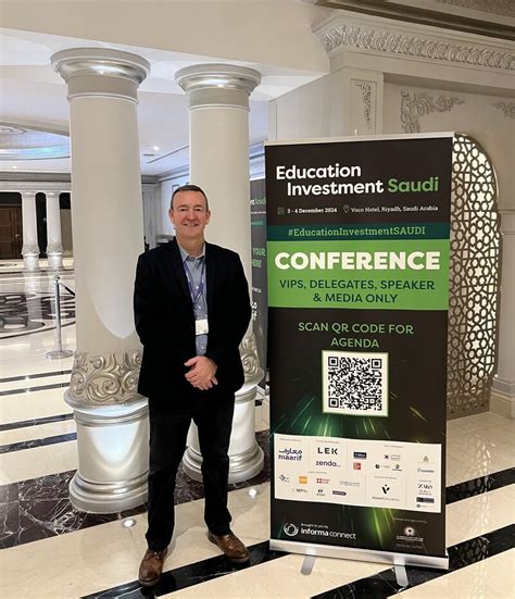 Great To Be Back In Saudi Arabia Again At This Years Education