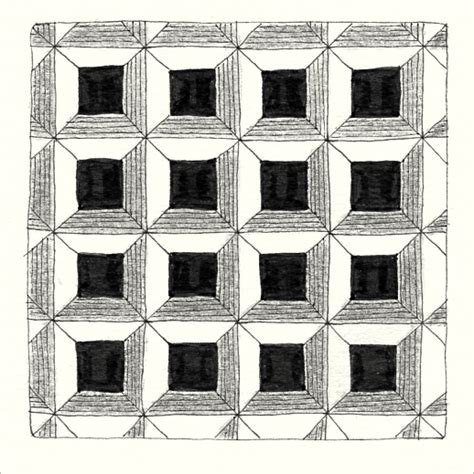 Time For Tangling Official Zentangle® Patterns Cyme Dex And Frondous