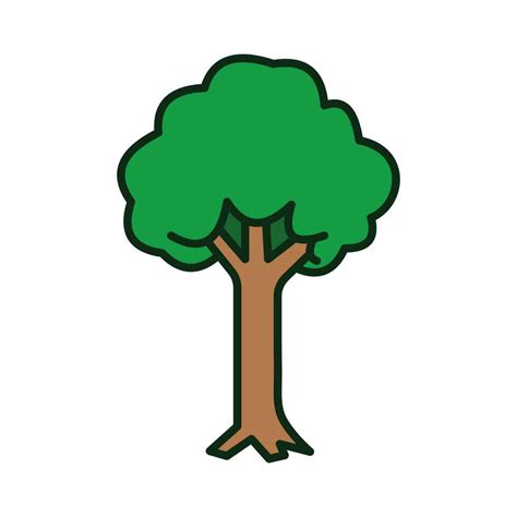 How To Draw Cartoon Trees