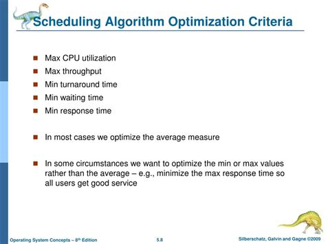 Ppt Cpu Scheduling Algorithms Maximizing Performance And Efficiency Powerpoint Presentation