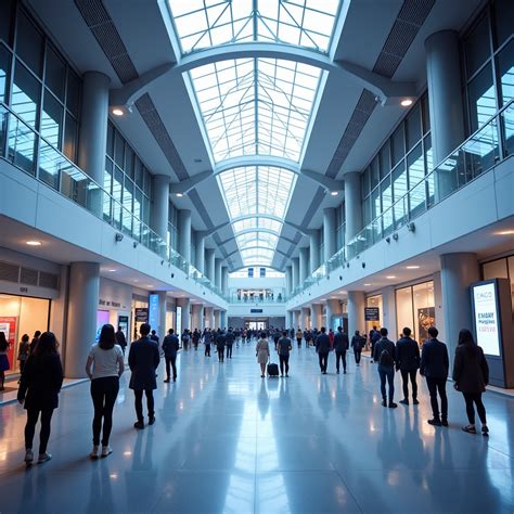 Free Modern Transit Concourse Image Terminal Concourse Architecture