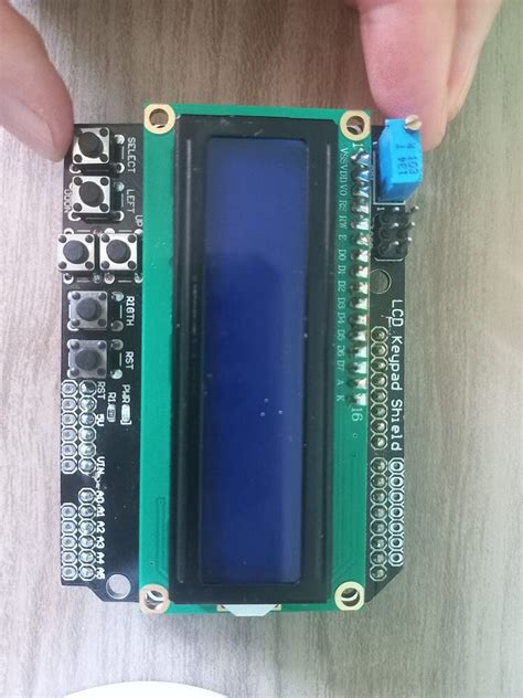 Connecting A Lcd Keypad Shield With An Esp Displays Arduino Forum