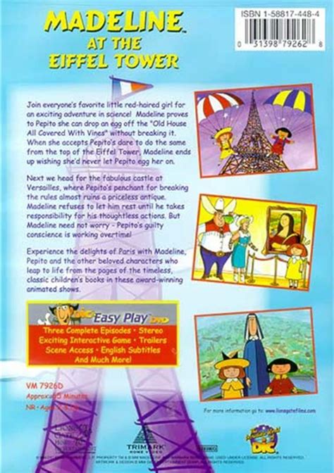 Madeline At The Eiffel Tower Dvd 2000 Dvd Empire
