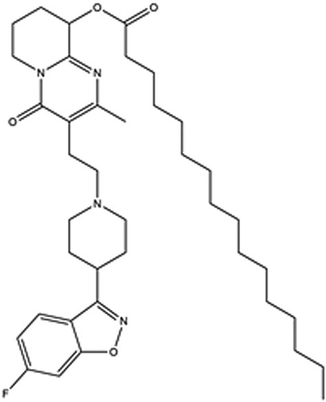 Crystal Structure Of Paliperidone Palmitate Invega Sustenna® C39h57fn4o4 Powder Diffraction