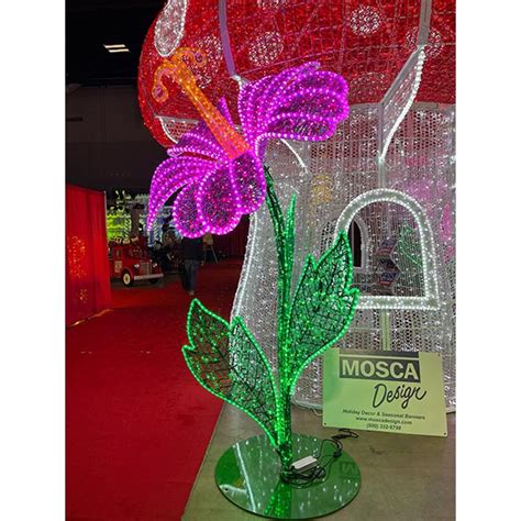 Single Hibiscus Commercial Holiday Decorations And Seasonal Banners