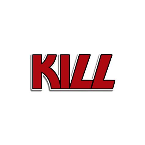 Kill Vinyl Decal Monster Heel London 1888