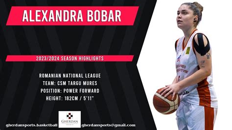 Alexandra Bobar Highlights 20232024 Season Youtube