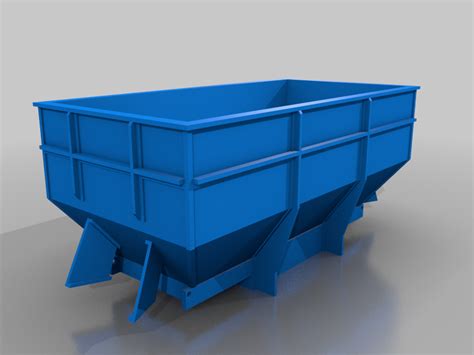 Lms 20 Ton Hopper Wagon Model Railway Model Train By Detailrail Download Free Stl Model