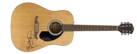 Dave Matthews Signed Full Size Acoustic Guitar