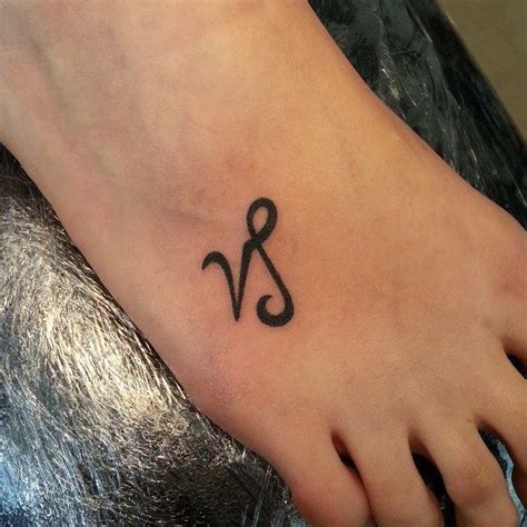 Girly Capricorn Tattoos On Foot Capricorn Tattoo Foot Tattoos Tattoos