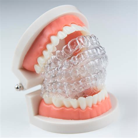 Premium Photo Invisible And Removable Aligners For Teeth Alignment