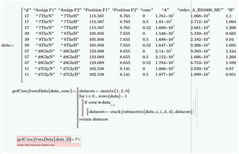 Solved Filtering A Data Matrix Of A Particular Value Ptc Community