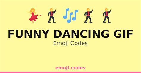 Funny Dancing  Emoji Codes 🎉🕺😆 — 235 Combinations To Copy And Paste