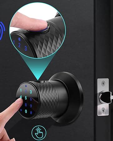 Fitnate Perilla Inteligente Para Puerta Pomo De Puerta Con Control De Apptuya Bluetooth