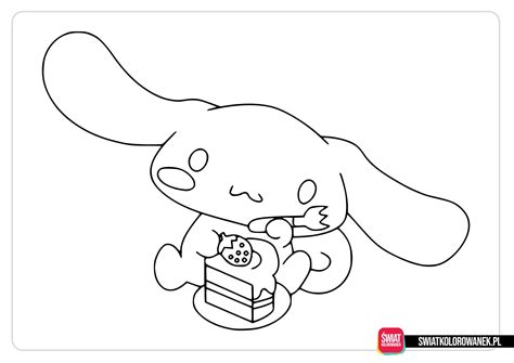 Cinamoroll Darmowe Kolorowanki Do Druku