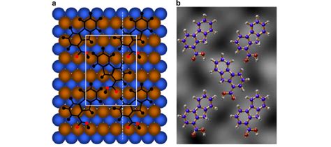 A Schematic Drawing Of The Herringbone Structure With Two Molecules