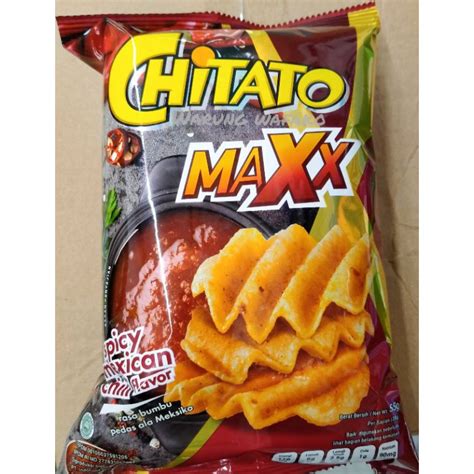 Jual Chitato Maxx Spicy Mexican Chili 55gr Shopee Indonesia