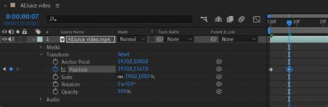 How To Create Mask In After Effect Aejuice