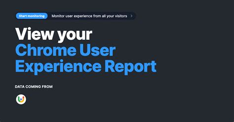 View Your Chrome User Experience Report Robin Dirksen