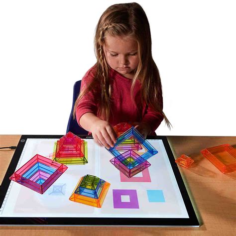 Translucent Stacking Pyramids Beckers School Supplies