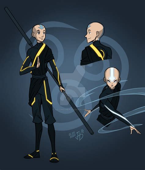 Aang Tron Crossover By Justdreamer22 On Deviantart