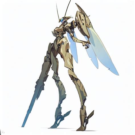 Mech With Bow Feminine Mech Butterfly Mech Mech Design