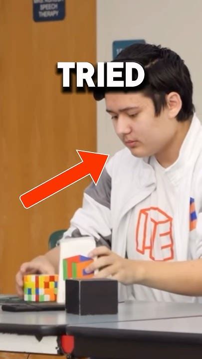 He Almost Broke The Record But Made A Huge Mistake 😭💥 Fail Rubikscube Funny Speed Youtube