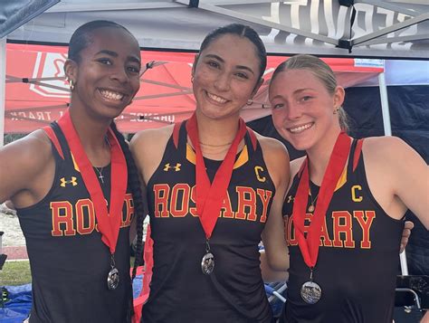 Rosarys Track Team Crosses The Finish Line The Royal Reporter