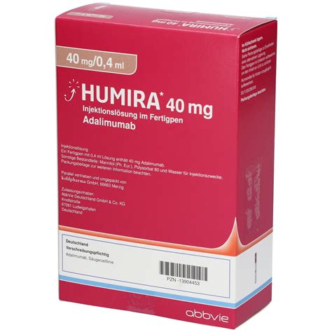 Humira 40 Mg04 Ml 6 St Mit Dem E Rezept Kaufen Shop Apotheke