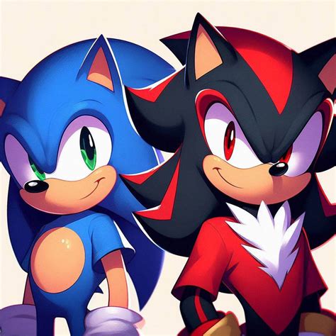 Sonic And Shadow By Bigfanbud123 On Deviantart