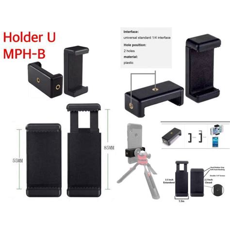 Tripod Holder E Holder 2 Holes Hp Positions Can Be Landscape And