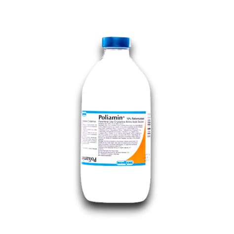 Poliamin Aminoacido 10 Fco 500 Ml Behrens Droguerías Ciccorp